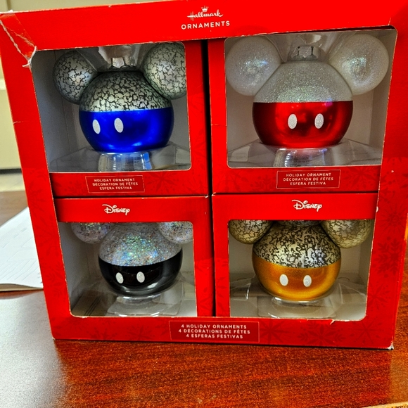 Hallmark | Holiday | New In Box Mickey Mouse Hallmark Edition Ornaments ...